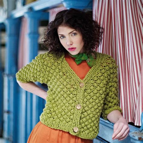 Cute And Cozy Knit Your Own Cropped Cardigan With This Free Pattern