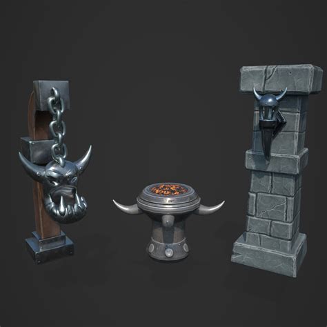 Asset Light Torch 3d Model Turbosquid 1220189