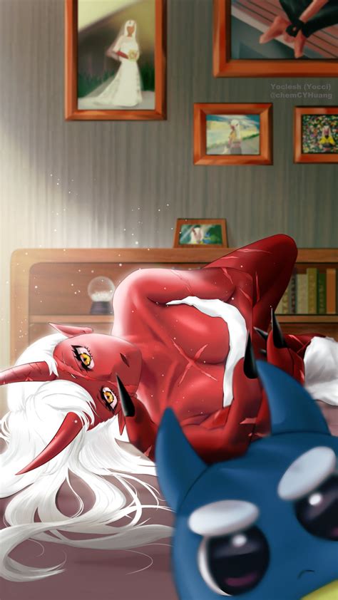 Rule 34 Akumi Female Oni Oni Horns Red Skin Virtual Youtuber Vyugen