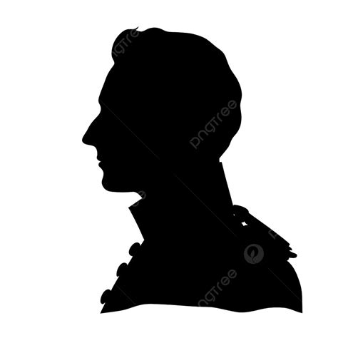 Simple Silhouette Profile Of King Charles Iii King Profile