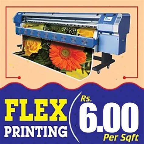 Flex Vinyl Printing Services At ₹ 5sq Ft In Mumbai