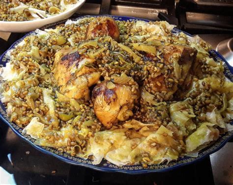 Moroccan Chicken Rfissa African Food Network