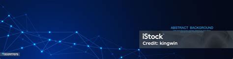 추상적인 다각형 배경과 점과 선을 연결하는 웹 사이트 헤더 또는 배너 디자인 글로벌 네트워크 연결 텍스트에 대한 신경질 배경과 공간을 가진 디지털 기술 가리키기에 대한 스톡