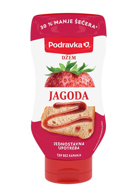 Džem Jagoda Squeeze Podravka
