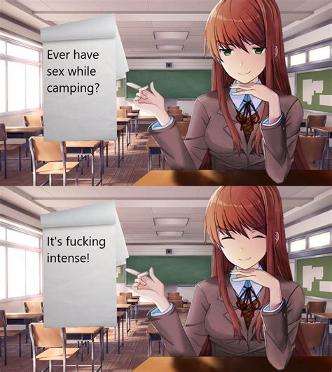 Monika Tells A Bad Joke 2 R Ddlc