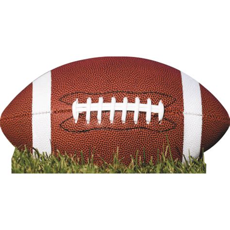Sp13409 Football On Grass Cardboard Cutout Standee Standup