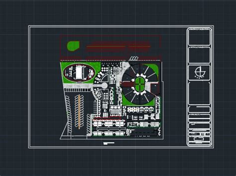 Plano Detallado De Edificio Escolar En Dwg 123 Mb Librería Cad
