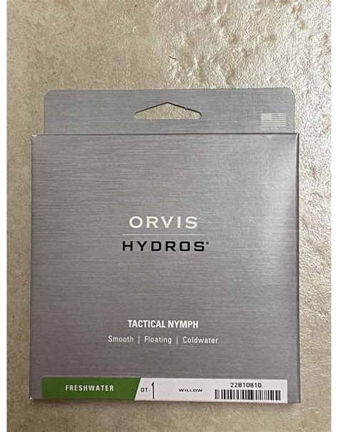 Orvis New Orvis Hydros Tactical Nymphing Line Dt 1 Royal Gorge Anglers