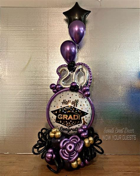 Graduation Balloon Bouquet Grad Balloons Luxury Balloons
