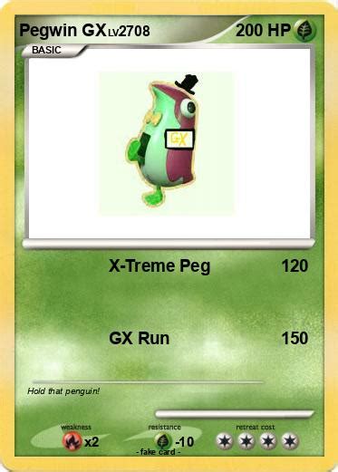 Pokémon Pegwin Gx X Treme Peg My Pokemon Card