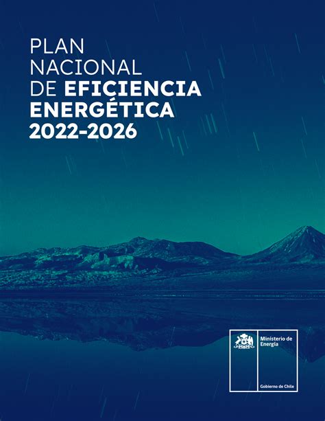 Plan Nacional De Eficiencia Energética 2022 2026 Informe Preliminar