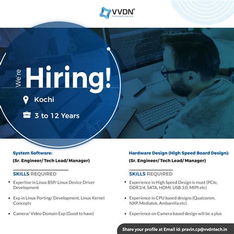 Pravin Cp On Linkedin Vvdnhiring Linuxdevicedriver Linuxkernel