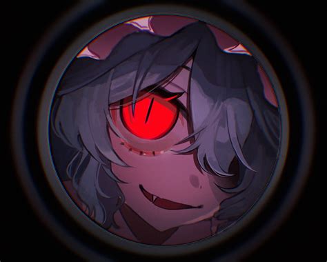 Aorin Oekaki Remilia Scarlet Monitoring Vocaloid Touhou 1girl