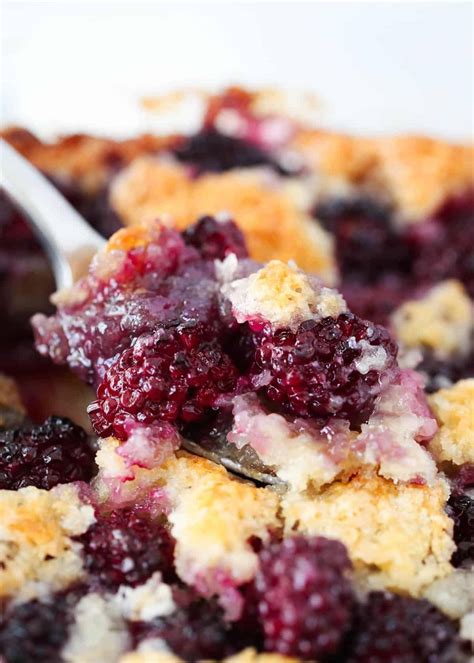 24 Lusciously Juicy Blackberry Cobblers For Nostalgic Delights Table
