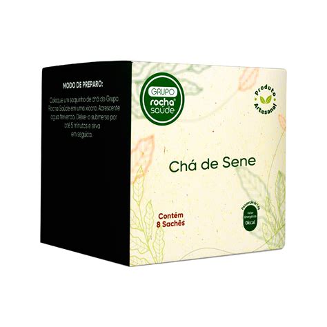 Chá De Sene Sachê 8 Uni Grupo Rocha Saúde
