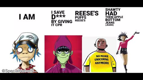 Gorillaz Men Template Creator Addbutter Youtube