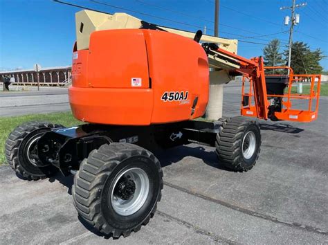 2013 Jlg 450aj Articulating Boom Lift Aerial Lift With Jib 45 Reach
