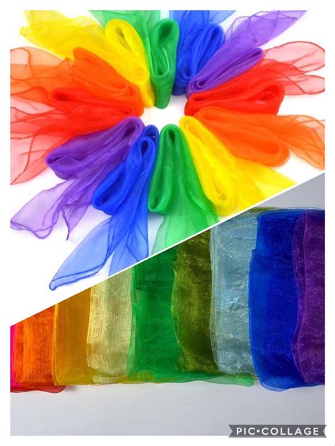 Colorful Scarves For Engaging Infant Transitions
