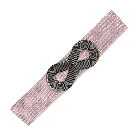 Cintura Con Fibbia In Metallo Rosa Michelle