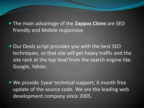 ppt fancy script zappos clone sears script powerpoint