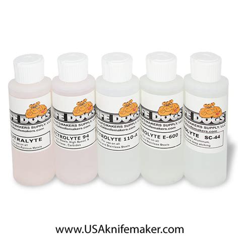 Kd Etching Etching Solution Sampler 5 Pack