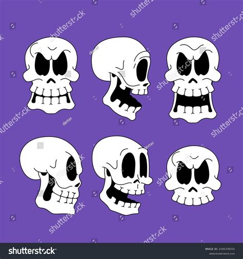 Skull Cartoon Over 247059 Royalty Free Licensable Stock Illustrations