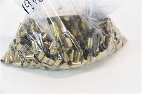 500 Pieces Cleaned Range Brass 9mm