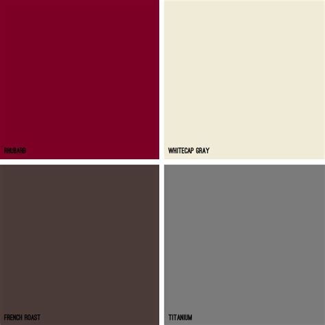 Red Grey And Brown Color Palette Warm Earthy Tones For Modern Design