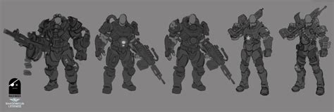 Artstation Character Design Shadowgun Legends Scout Joris Dewolf Character Design