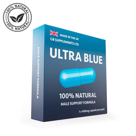 Male Health Support Capsules Ultra Blue Max And Gold