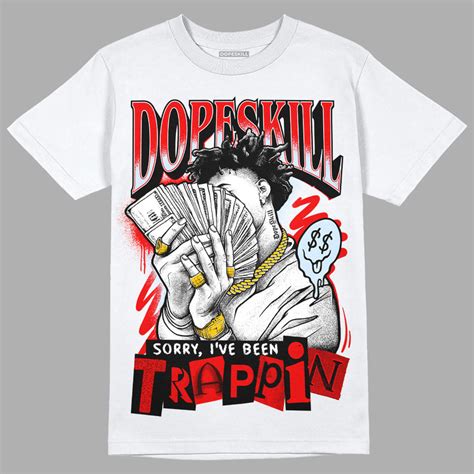 Cherry 11s Graphic Red Tees Dopeskill Streetwear Sneaker Match