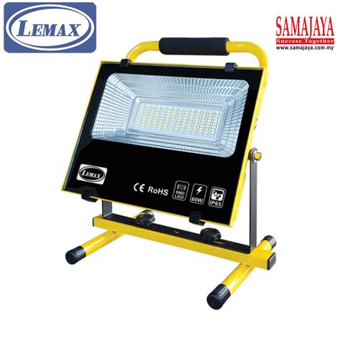 Lemax Rechargeable Portable Led Flood Light W Lazada