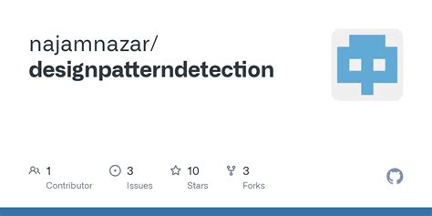 GitHub Najamnazar Designpatterndetection