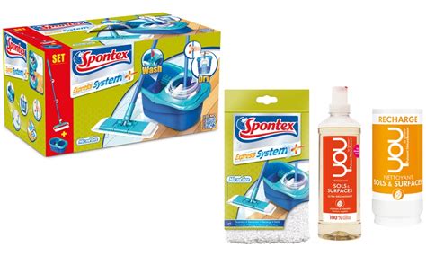 Spontex Floor Flat Mops Groupon