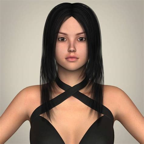 Sexy Teen Girl 3d Model By Arcmodels