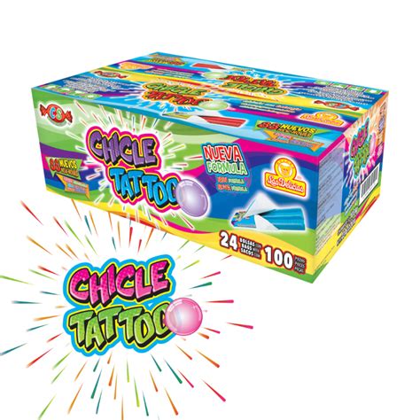 Chicle Tattoo Bolsa Candies Supplier Colombia Proveedor De Dulces Y Caramelos
