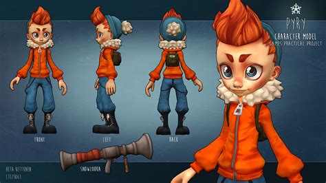 Character Model Pyry Behance