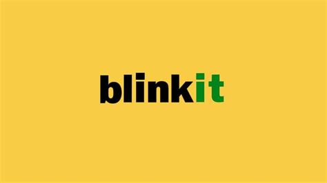 Blinkit Logo Animation With Motion Effects