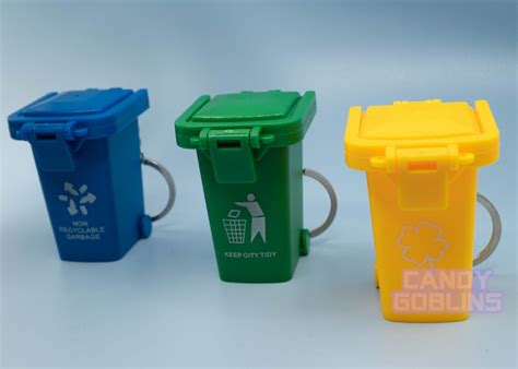 Wheelie Bin Keychain Candy Goblins