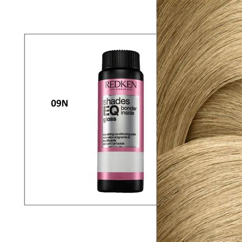 Redken Dviegases Redken Shades Eq Gloss 60ml 09n Cafe Au Lait 1499