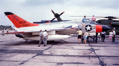 Us Navy Douglas F4d 1f 6a Skyray 134806 At An Air Show At Flickr