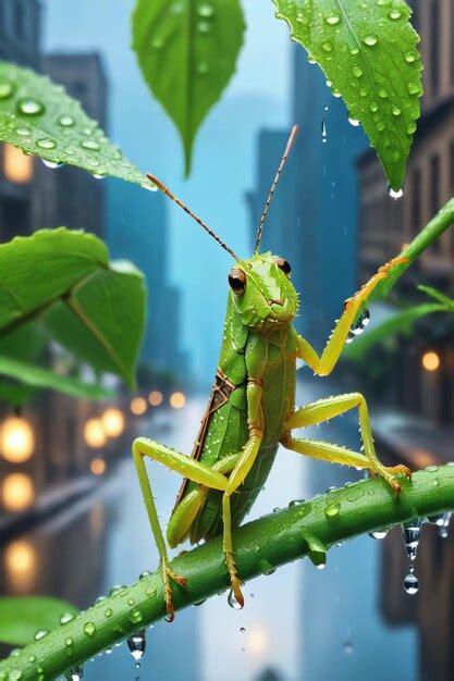 Premium Photo Grasshopper Symbolism
