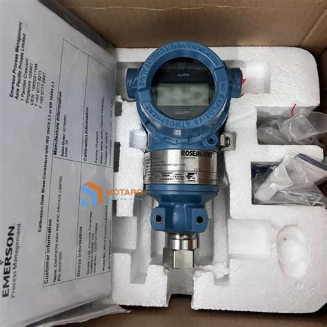 Supplier Emerson Rosemount 3051 Pressure Transmitter Motaro