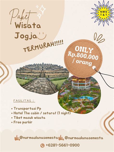 28 Ide Katalogwisata Brosur Pariwisata Desain Poster