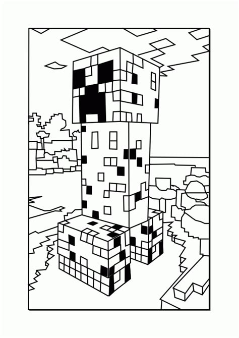 Minecraft Coloring Printables