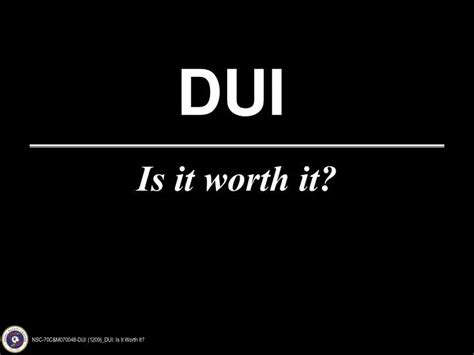 Ppt Dui Powerpoint Presentation Free Download Id4286824