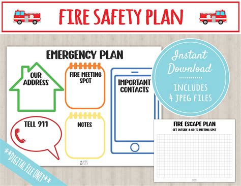 How To Draw Up A Fire Escape Plan