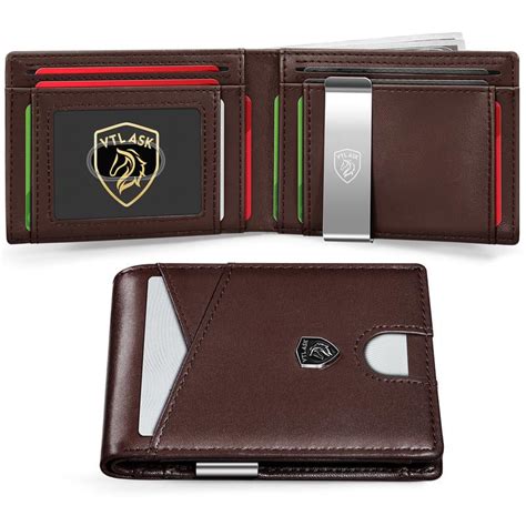 2025 Ultra Slim Mens Wallet For Men With 11 Slots Minimalist Rfid