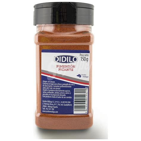 Didilo Pimentón Picante Didilo 150 G