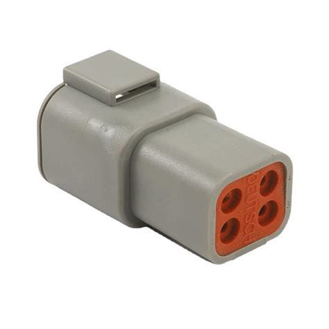 At04 4p Dt04 4p Dt Deutsch 4 Pin Male Connectors产品中心shanghai Jingkai